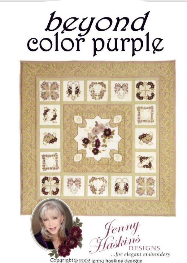 Jenny Haskins Designs: Beyond Color Purple – Red Rock Threads