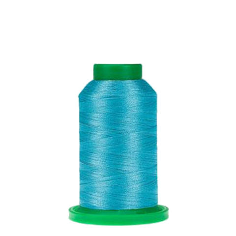 Isacord Polyester Embroidery Thread - 1000m - Danish Teal #4114 – Red Rock Threads