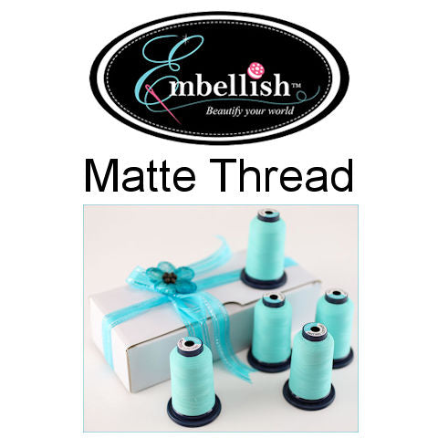 Buy Embellish Matte Thread Here – Red Rock Threads
