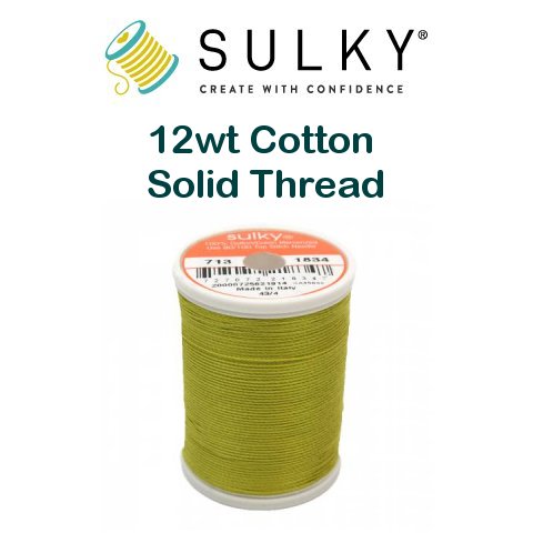 Sulky 12wt Cotton Thread – Red Rock Threads