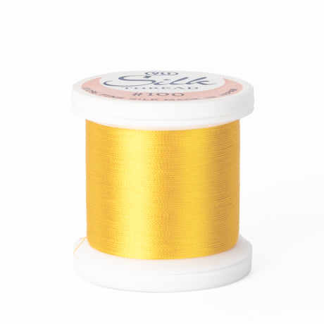 YLI 100wt Silk Yellow #229 – Red Rock Threads
