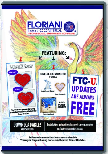 Floriani Total Control U Software – Red Rock Threads