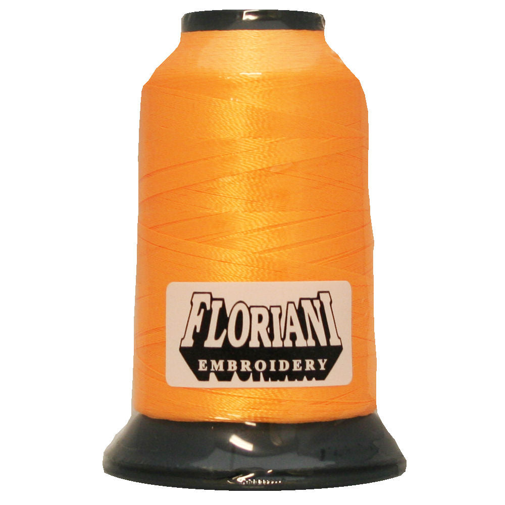 Floriani 40wt Poly Thread Indian Orange #0004 – Red Rock Threads