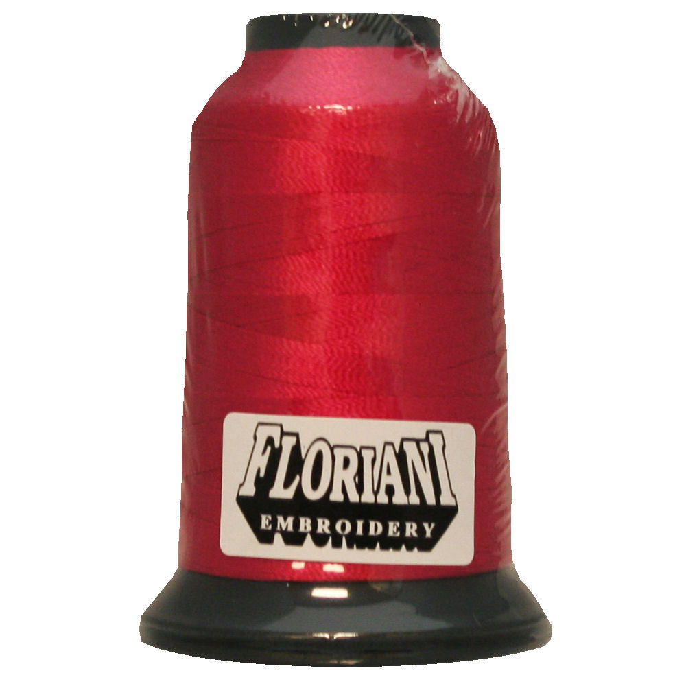 Floriani 40wt Polyester Embroidery Thread - 1000m - Shocking Pink #23 ...