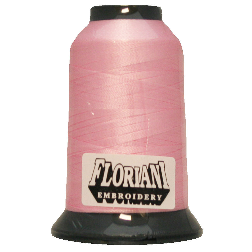 Floriani 40wt Polyester Embroidery Thread - 1000m - Light Pink #102 ...