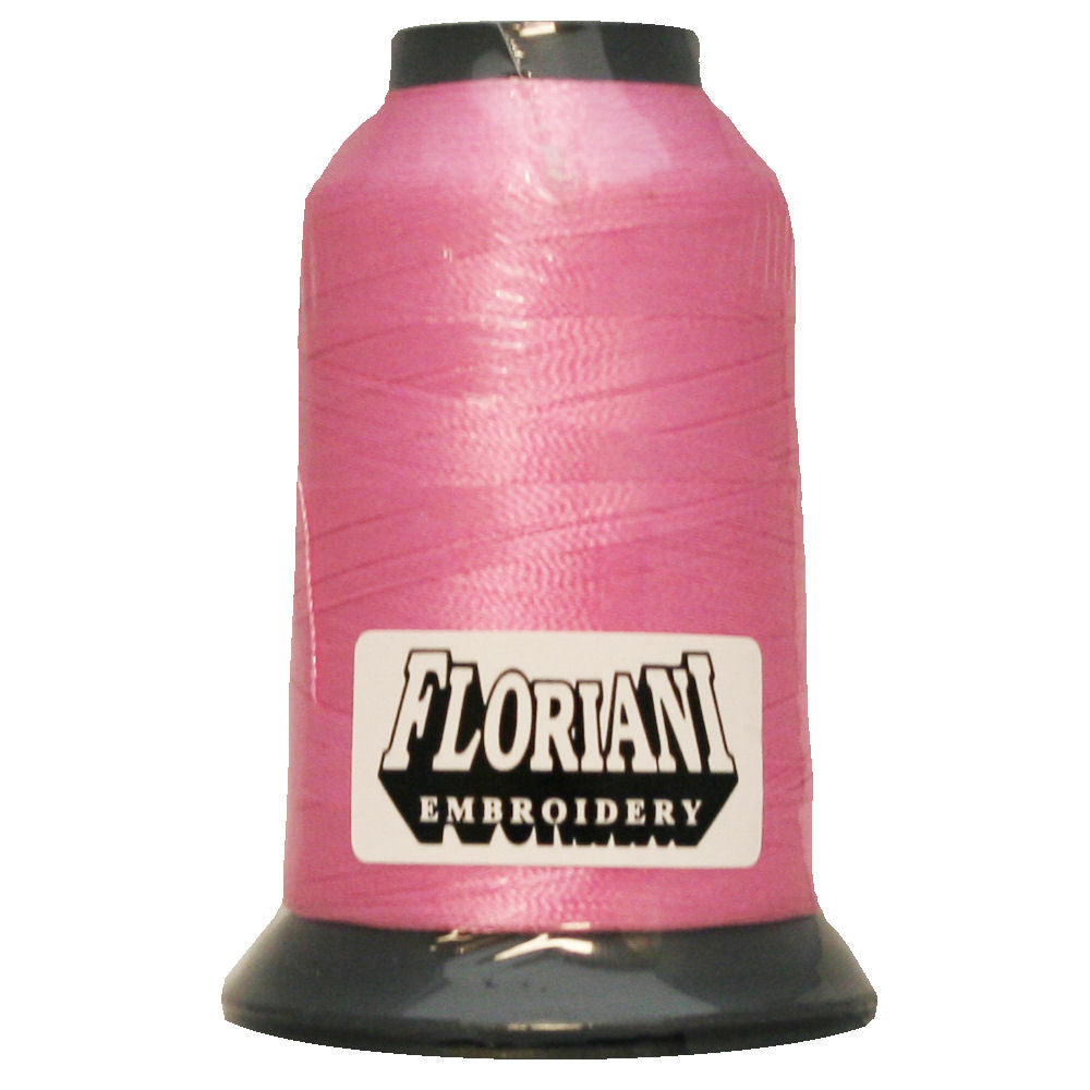 Floriani Embroidery Thread - 1000m - Bright Pink #125 – Red Rock Threads