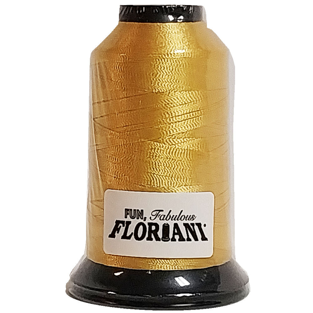 Floriani 40wt Polyester Embroidery Thread - 1000m - Dandelion #502 ...