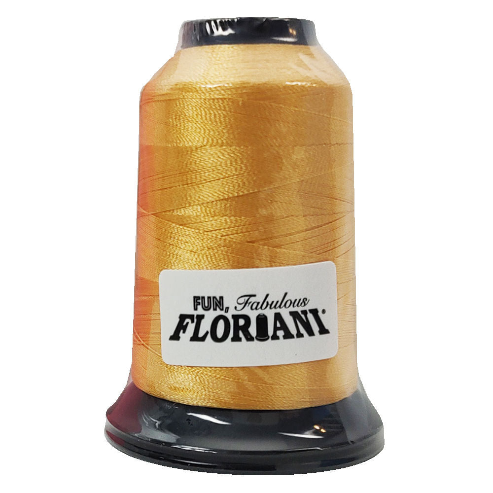 Floriani 40wt Polyester Embroidery Thread - 1000m - Sweet Melon #751 ...