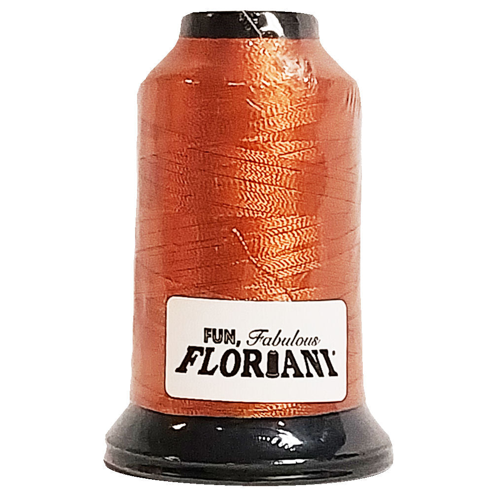 Floriani 40wt Polyester Embroidery Thread - 1000m - Light Sienna #784 ...