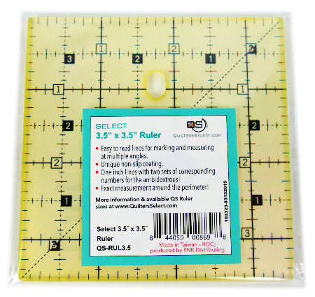 2.5in x 2.5in - 2.5in x 2.5in QS Ruler – Red Rock Threads