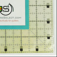 2.5in x 2.5in - 2.5in x 2.5in QS Ruler – Red Rock Threads