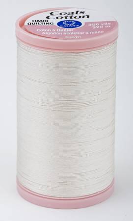 8010 Natural - Coats and Clark 20wt Cotton Hand Quilting Thread – Red ...
