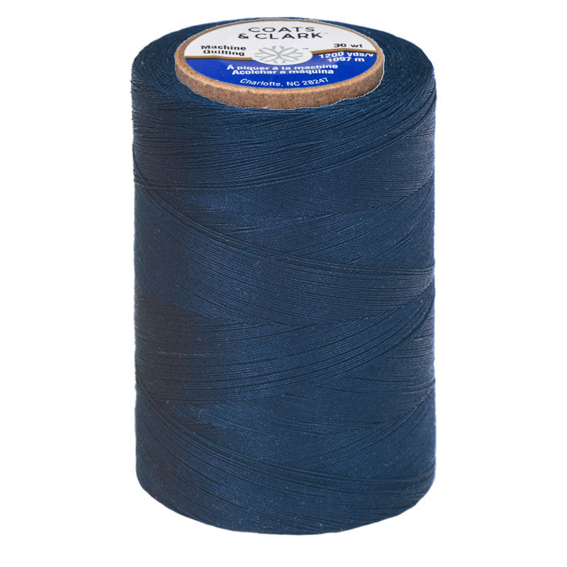 013 Navy - Coats and Clark 30wt Cotton Machine Quilting – Red Rock Threads