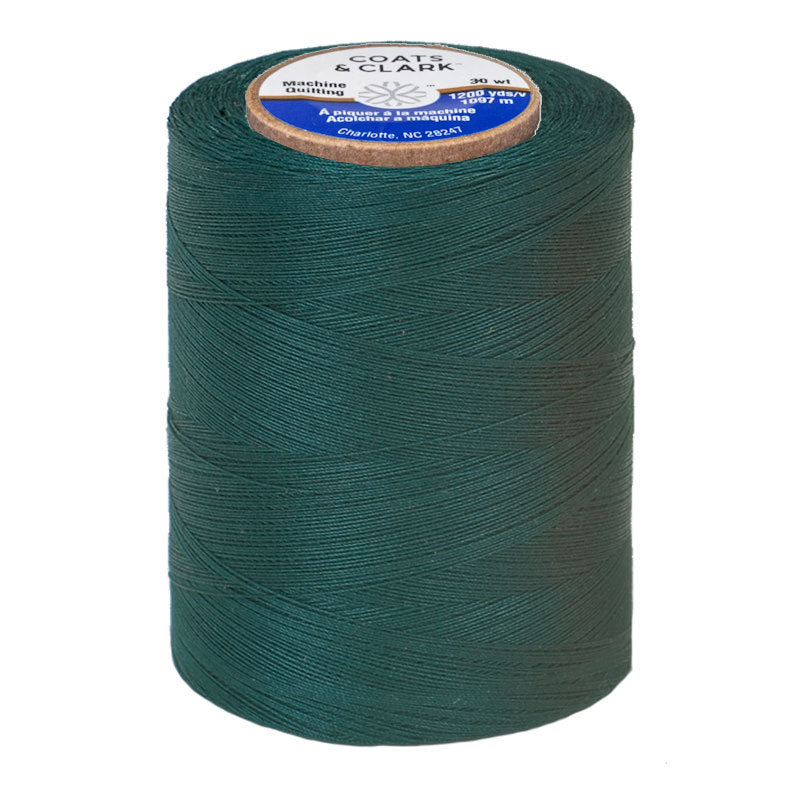 061A Forest Green - Coats and Clark 30wt Cotton Machine Q... – Red Rock ...