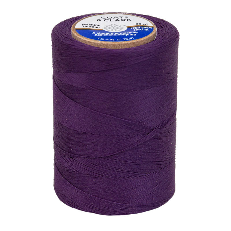 098 Purple - Coats and Clark 30wt Cotton Machine Quilting – Red Rock ...