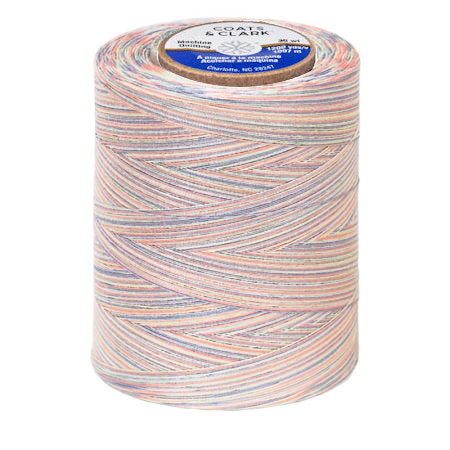 882 Sherbet - Coats and Clark 30wt Variegated Cotton Machine Quilting ...