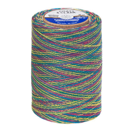 887 Jewels - Coats and Clark 30wt Variegated Cotton Machine Quilting ...