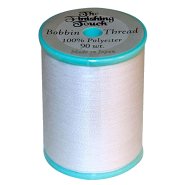 Bobbin Thread - 1100yd - Finishing Touch Polyester White 90wt – Red ...