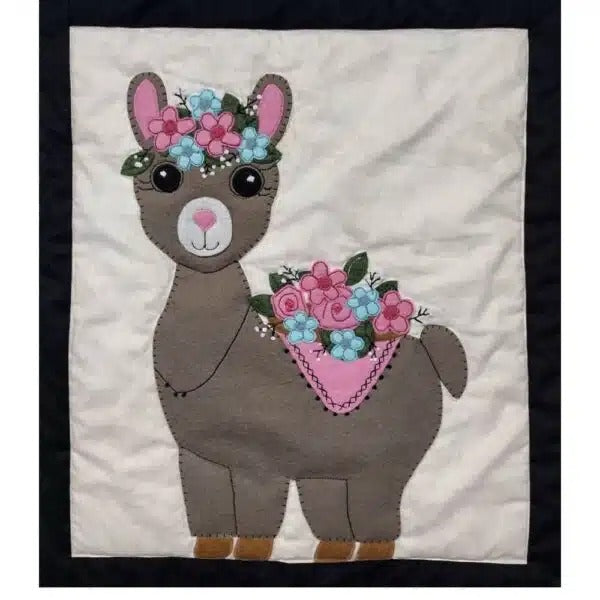 Llama Quilt Wall Hanging Kit – Red Rock Threads