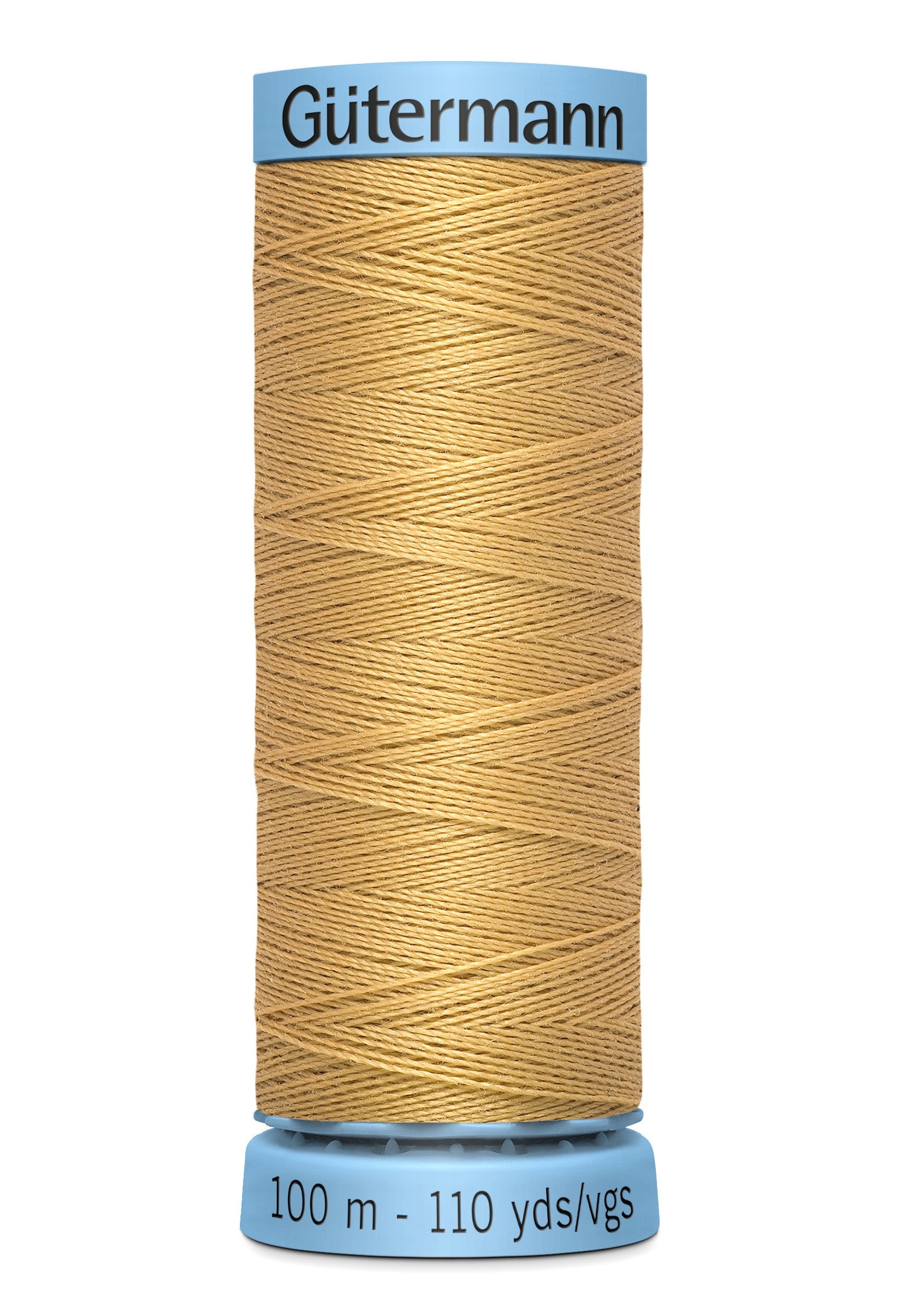 Gutermann 30wt Silk Thread 0893 Golden Wheat 110yd – Red Rock Threads