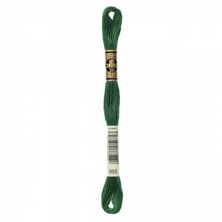 DMC Floss Very Dark Hunter Green #0895 – Red Rock Threads
