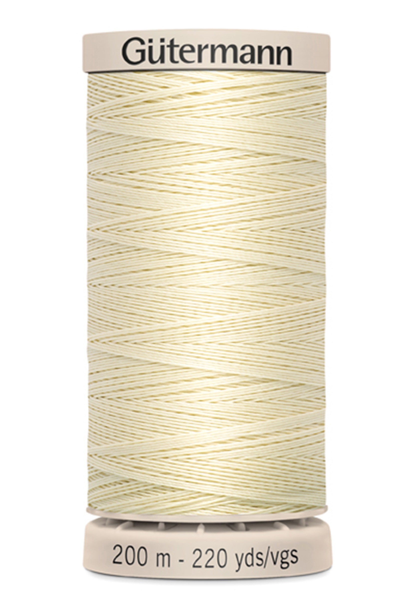 Gutermann 40wt Cotton Hand Quilting Thread - 200m - Light Pearl #919 ...