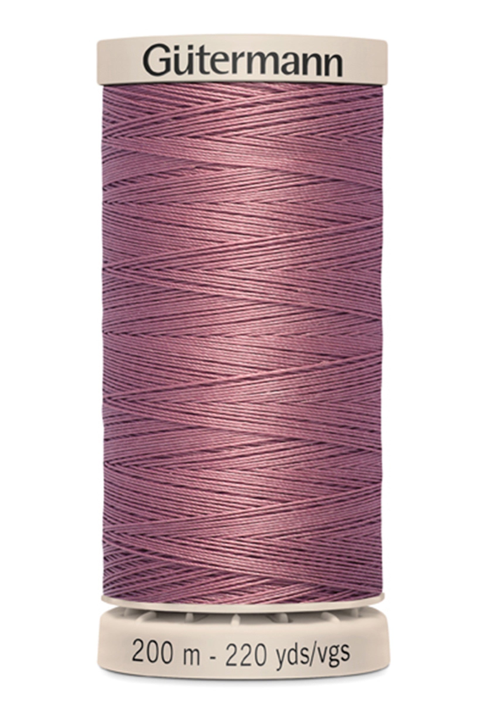 Gutermann 40wt Cotton Hand Quilting Thread - 200m - Dark Rose #2635 ...