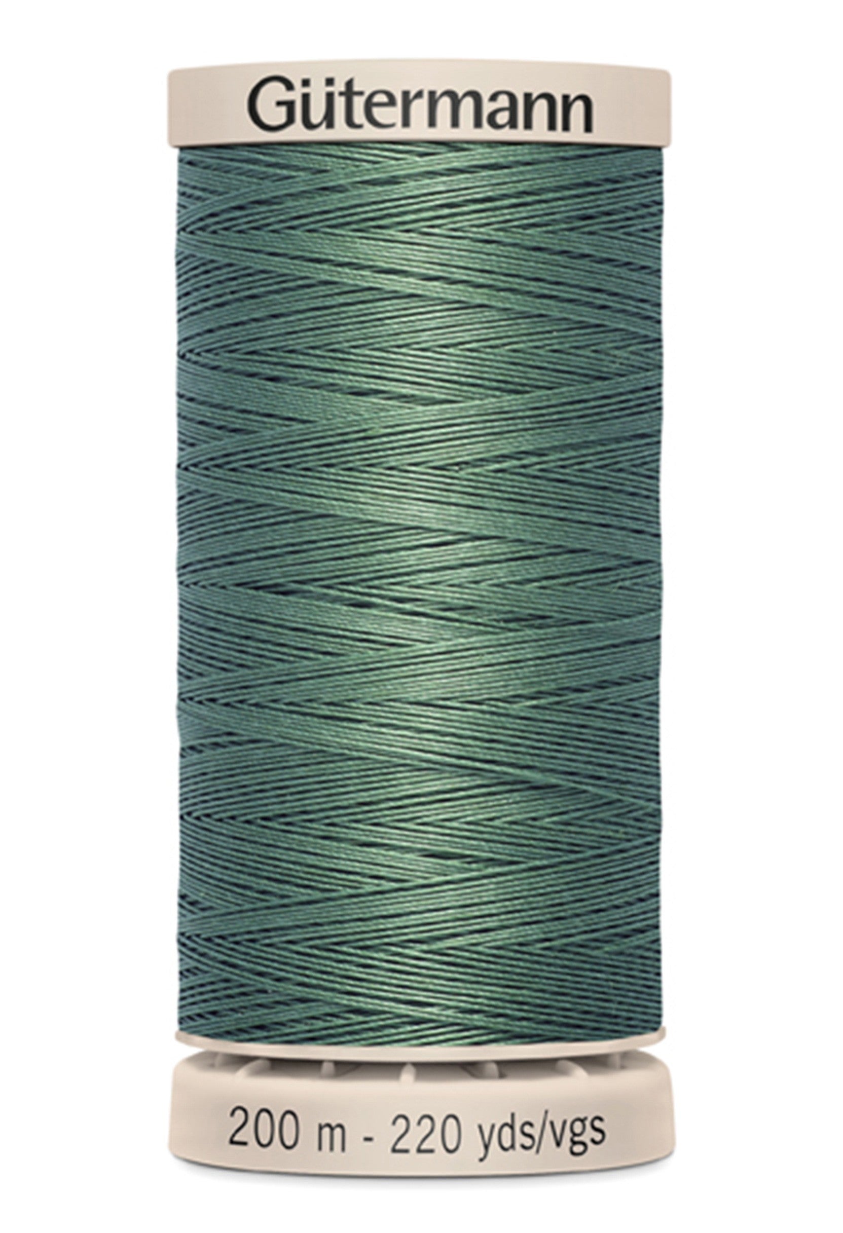 Gutermann 40wt Cotton Hand Quilting Thread - 200m - Foresty Green #8724 ...