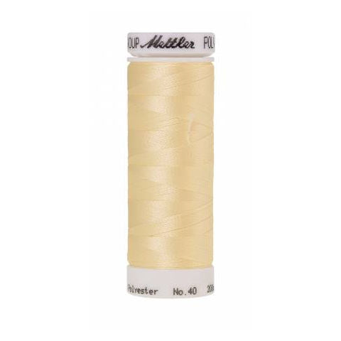 0270 Buttercream - Mettler Polysheen Thread – Red Rock Threads