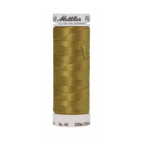 Mettler Polysheen Thread - 220yd - Tarnished Gold #0442 – Red Rock Threads