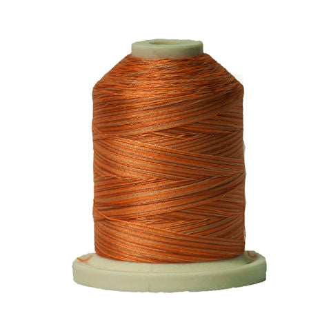 Signature 40wt Variegated Cotton Thread - 700yd - Peachy Tones #077 ...