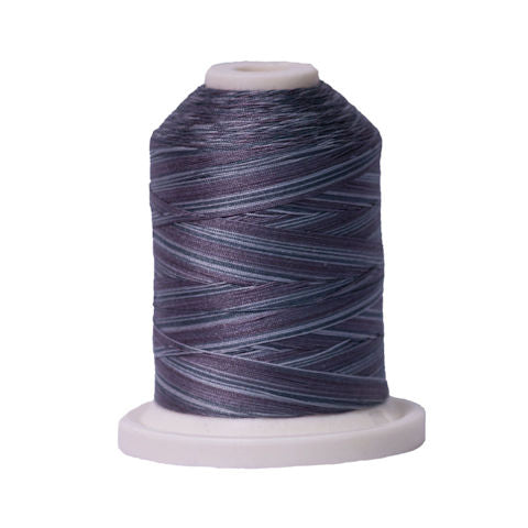 Signature 40wt Variegated Cotton Thread - 700yd - Smokey Blues #081 ...