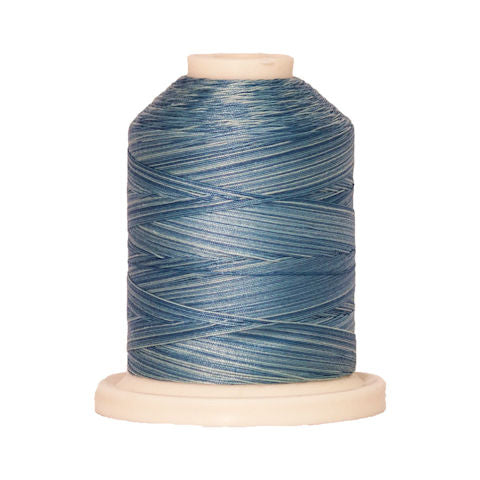 Signature 40wt Variegated Cotton Thread - 700yd - Blue Skies #082 – Red ...