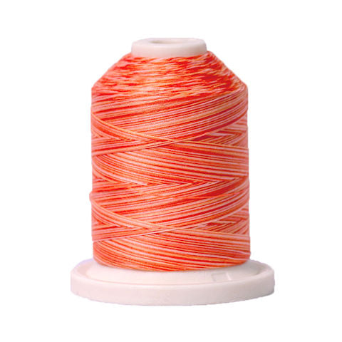 Signature 40wt Variegated Cotton Thread - 700yd - Orange Craze #261 ...