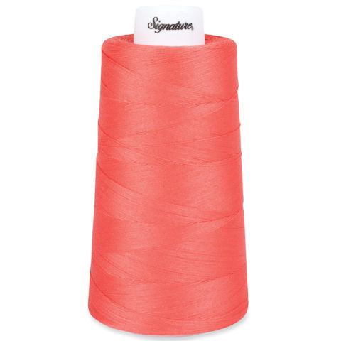 Quilting Thread From Signature - 3000yd Cone - Coral #253 – Red Rock ...