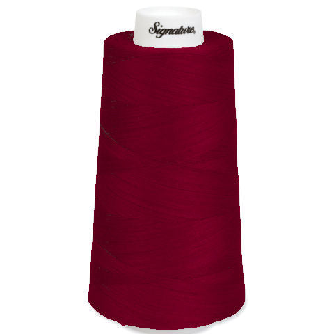 Cotton Quilting Thread From Signature - 3000yd Cone - Cherry #479 – Red ...