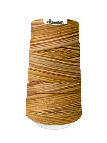 Signature 40wt Variegated Cotton Quilting Thread - 3000yd - Tan Tints # ...