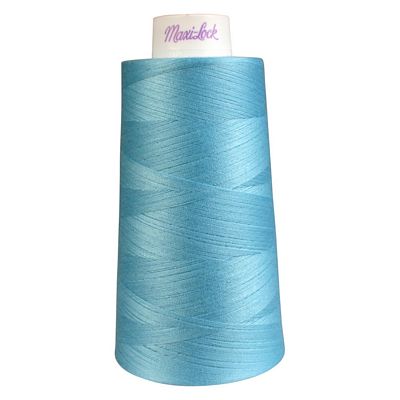 Maxi-Lock All Purpose Serger Thread - 3000yd Cone - Queens Turquoise ...