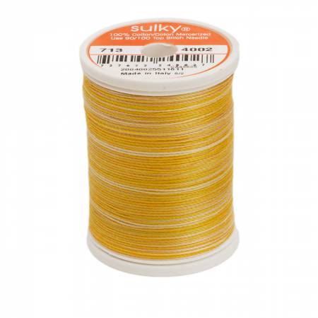 Sulky Blendables 12wt Cotton Thread - 330yd Spool - Buttercream #4002 ...