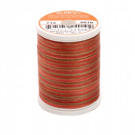 Sulky Blendables 12wt Cotton Thread - 330yd Spool - Caramel Apple #4010 ...