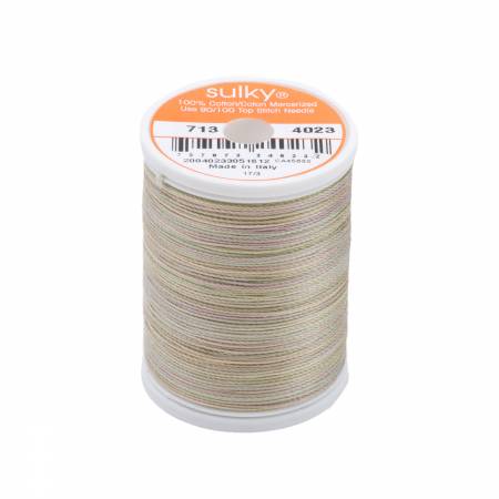Sulky Blendables 12wt Cotton Thread - 330yd Spool - Natural Taupe #4023 ...