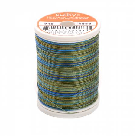 Sulky Blendables 12wt Cotton Thread - 330yd Spool - Eucalyptus #4088 ...