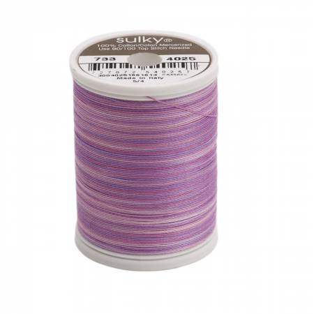 Sulky Blendables 30wt Cotton Thread - 500yd - Hydrangea #4025 – Red ...