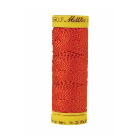 0450 Paprika - Mettler 28wt Silk Finish Thread – Red Rock Threads