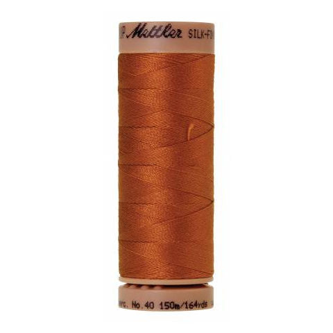 Mettler Silk Finish 40wt Thread - 164yd/150m - Copper #0163 – Red Rock ...