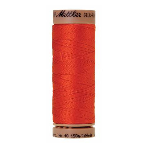 Mettler Silk Finish 40wt Thread - 164yd/150m - Paprika #0450 – Red Rock ...