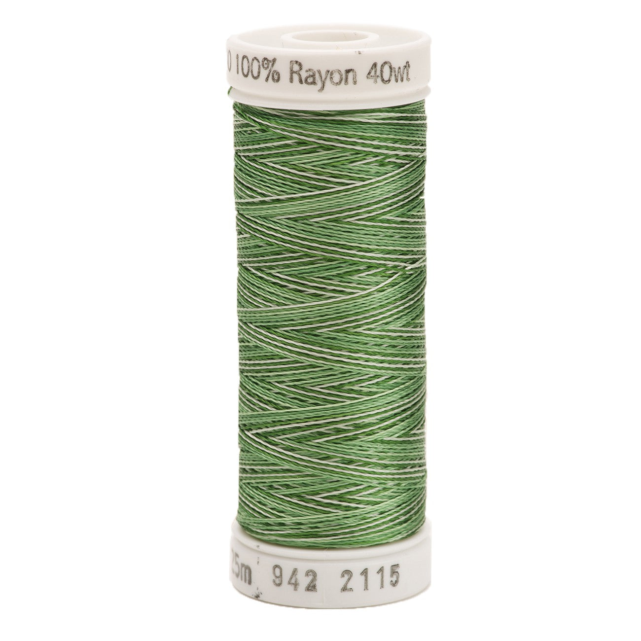 Sulky Variegated 40wt Rayon Thread - 250yd - Pine Green #2115 – Red ...
