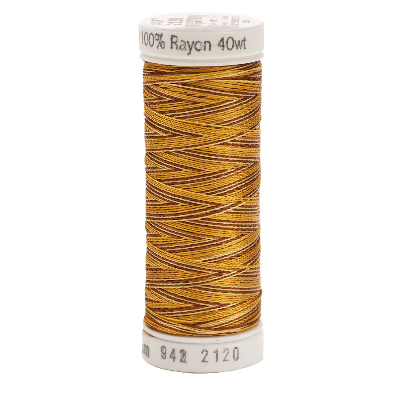 Sulky Variegated 40wt Rayon Thread - 250yd - Dark Brown #2120 – Red ...