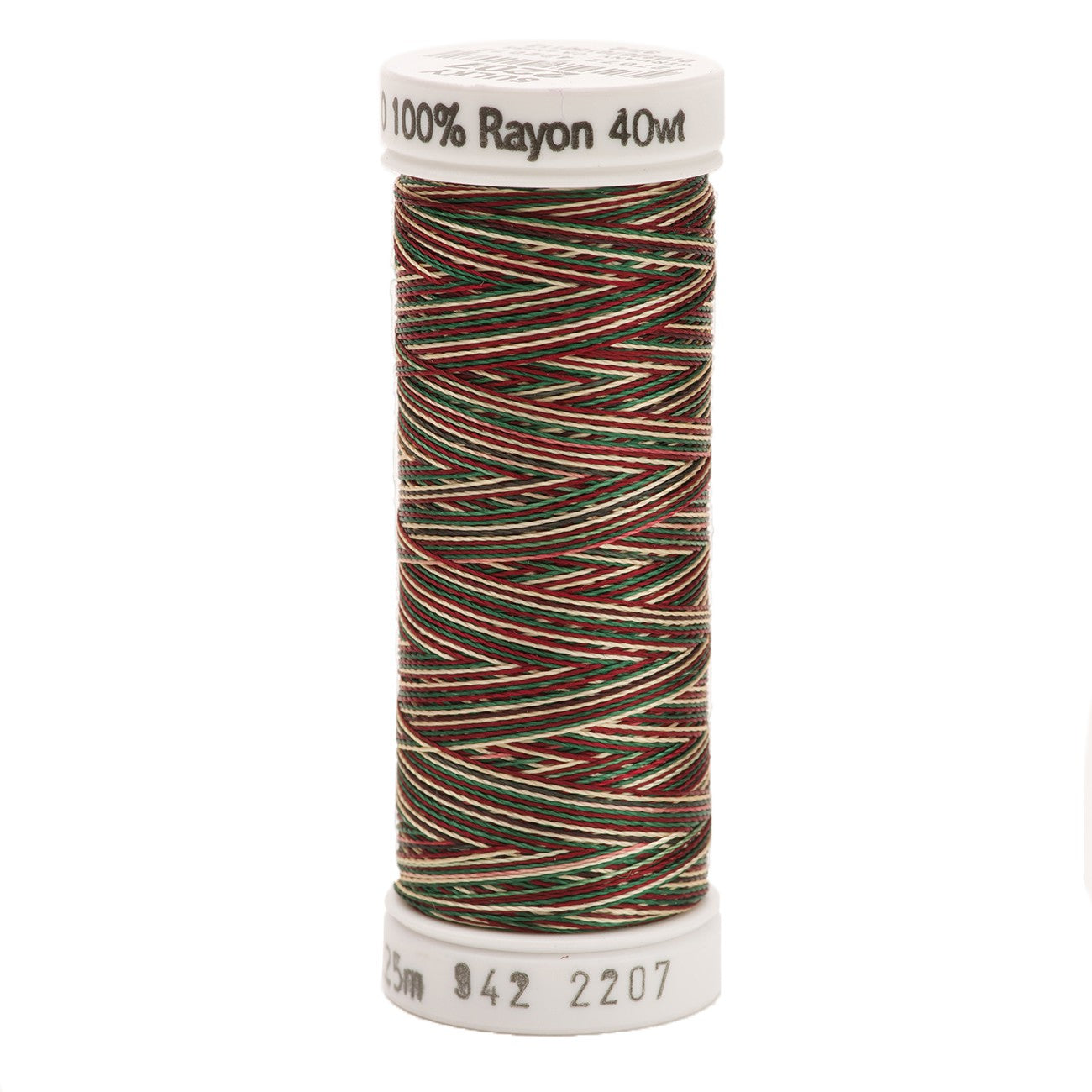 Sulky Variegated 40wt Rayon Thread - 250yd - Green-Burgundy-Tan #2207 ...