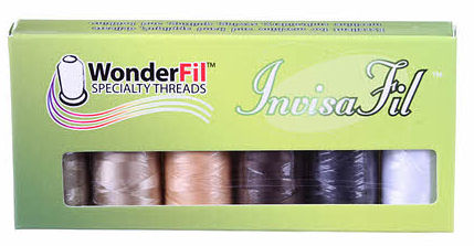 Wonderfil Thread Invisafil Pre-Pack B002 – Red Rock Threads
